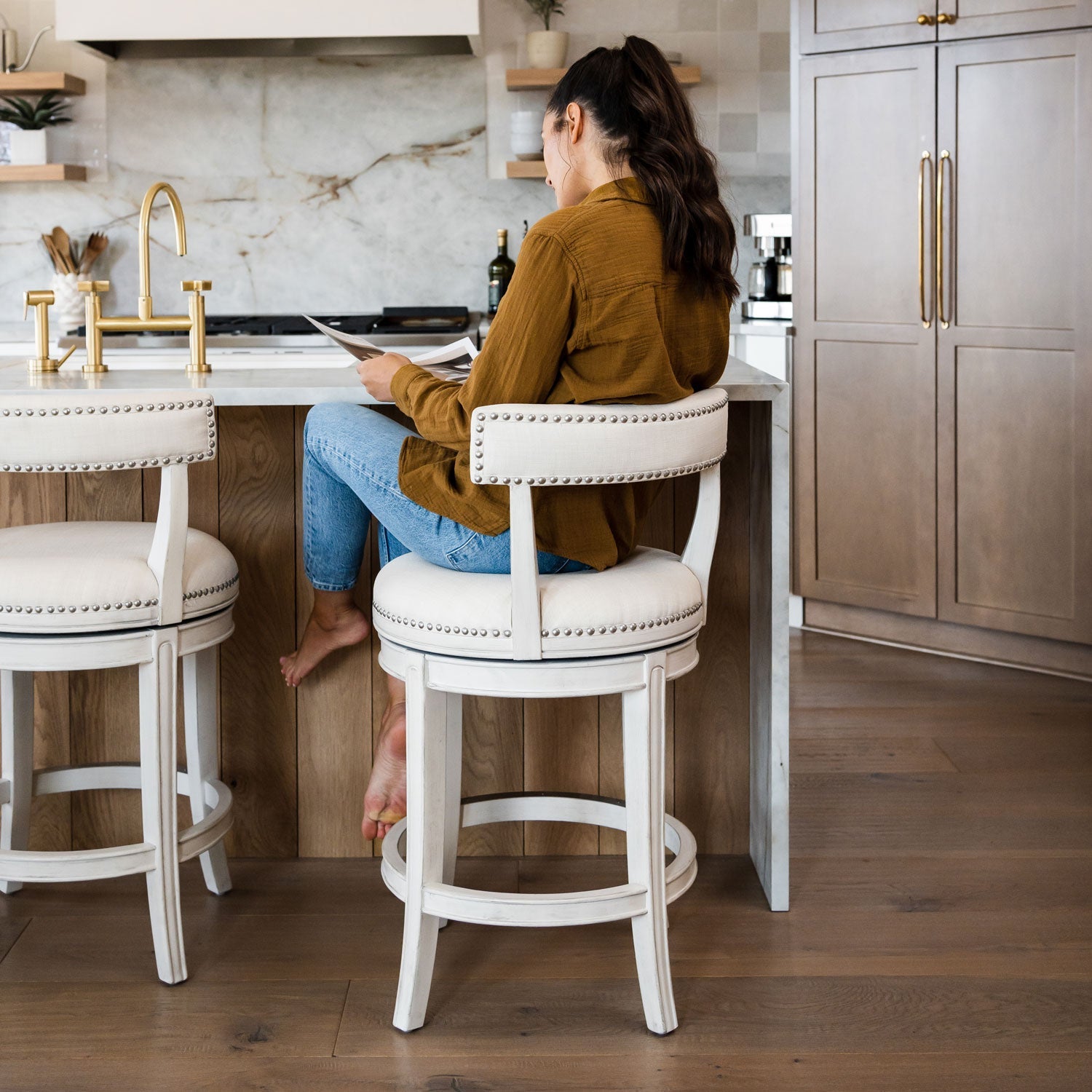 Bar and Counter Stools | Timeless Wooden Stools | Kitchen Furniture ...